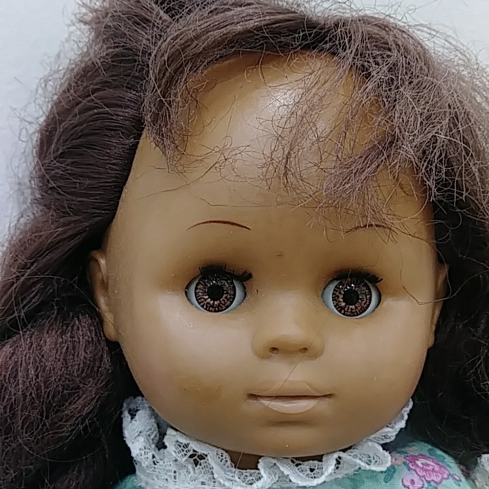 Vintage Simba Doll Black African American - Gem